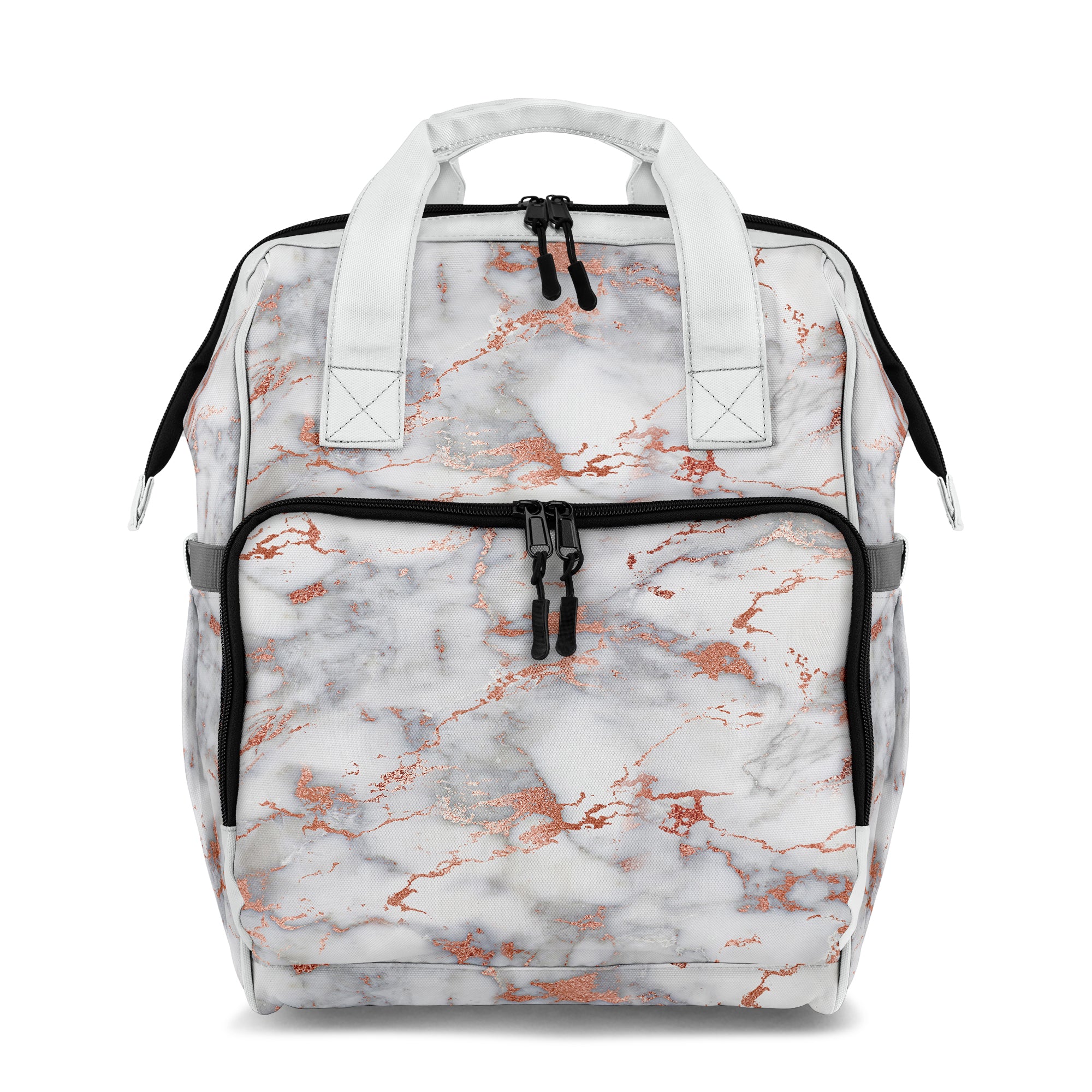 Marble Blush Backpack – Offbeat Sweetie