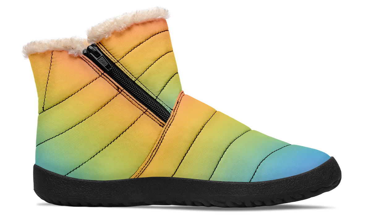 Fairy Floss Faux Fur Ankle Boots – Offbeat Sweetie