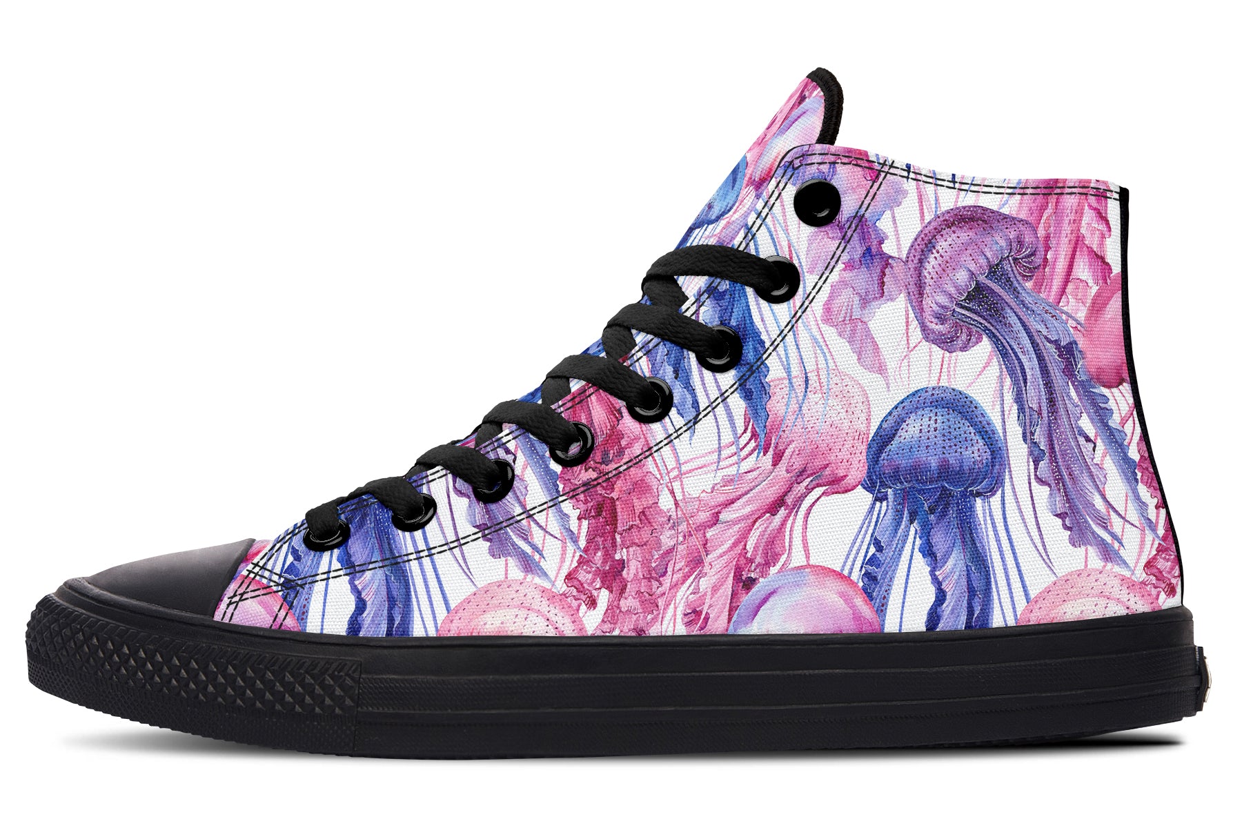 Watercolour Jellyfish High Tops – Offbeat Sweetie